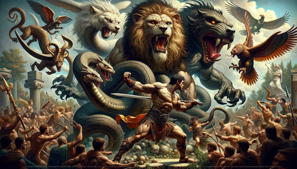 Adventures of Hercules: Tale of Demigod and His Twelve Labor - Vc Diversity